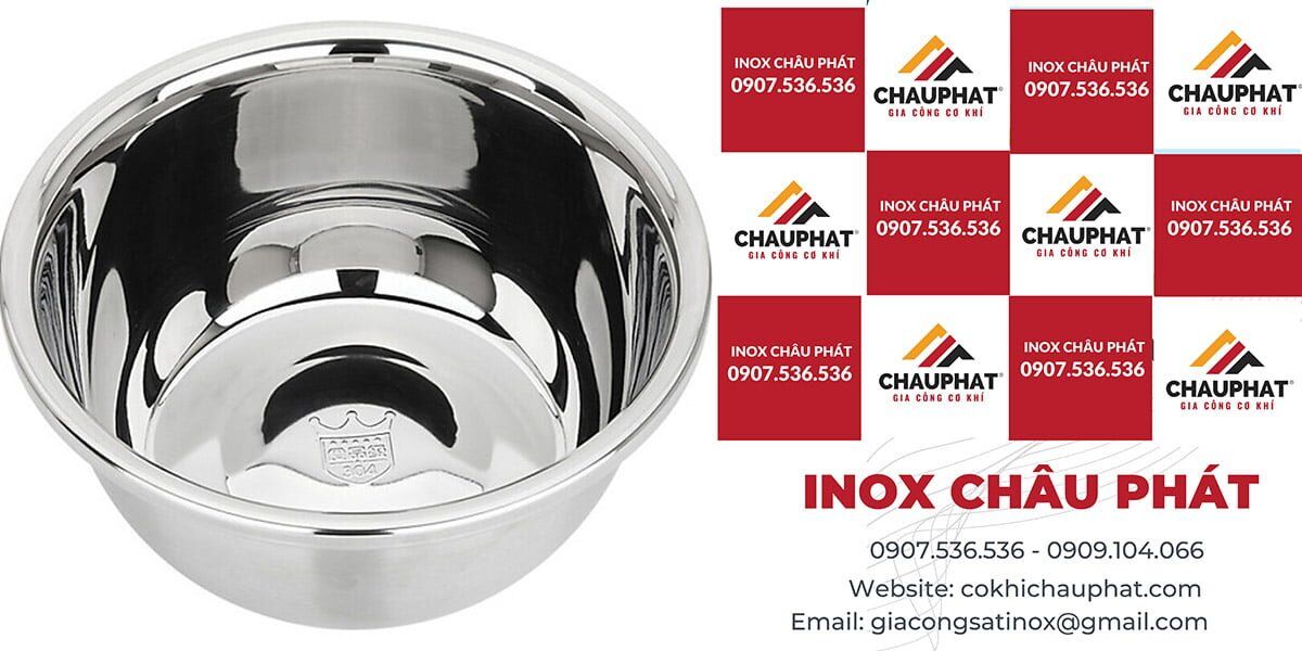 Bảng Báo giá Thau inox 304 - Bộ Thau Rổ inox 304 Mới Nhất